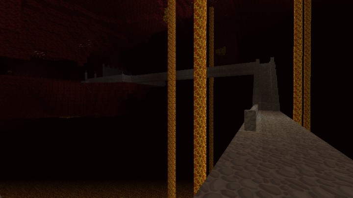 Practical good-looking survival nether base Minecraft Map