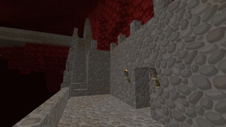 Practical good-looking survival nether base Minecraft Map