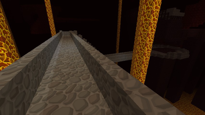 Practical good-looking survival nether base Minecraft Map