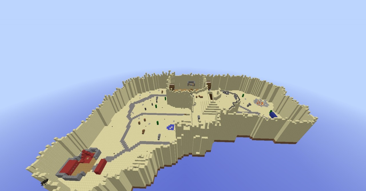 World at War - Millitary Camp Clan War Map Minecraft Map