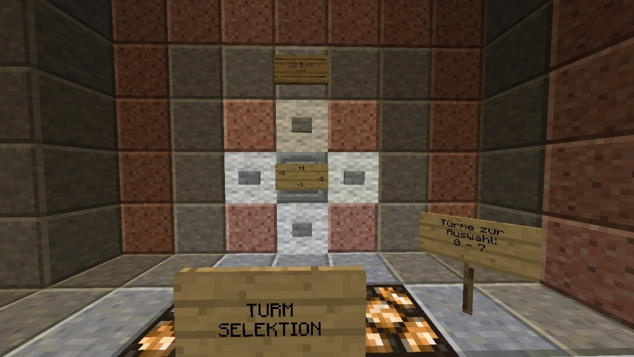 Tower Defense - Concept Map Minecraft Map