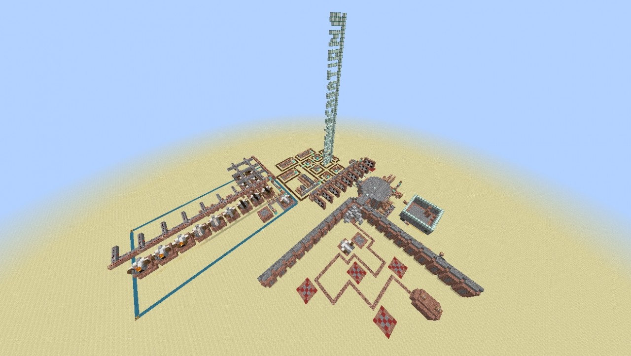 Tower Defense - Concept Map Minecraft Map