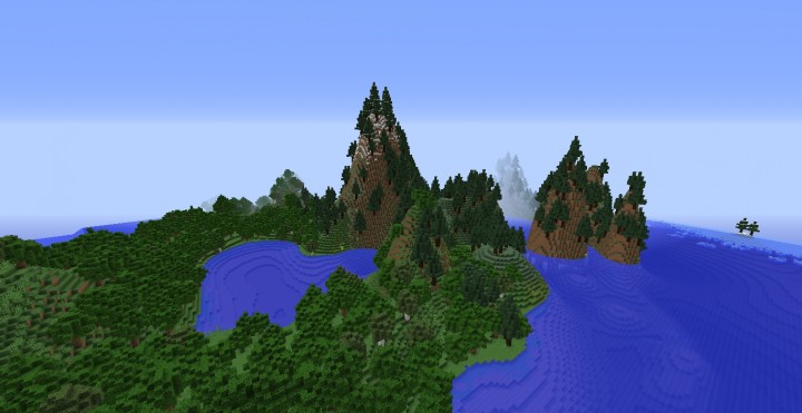 Epic survival Island Minecraft Map