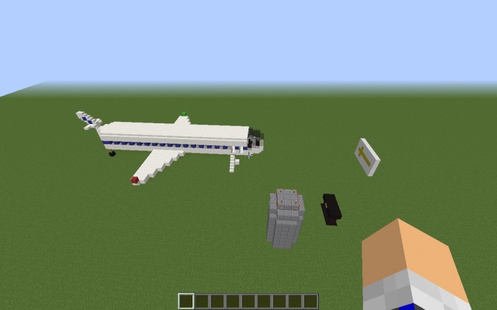 Airplane +Small mini airport Minecraft Map
