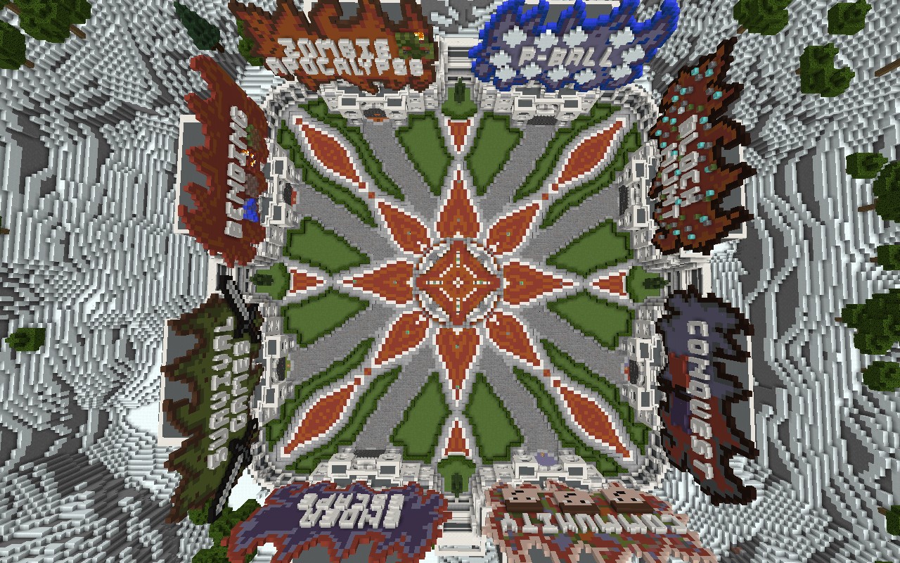 Mineplus Server Spawn/Hub Minecraft Map