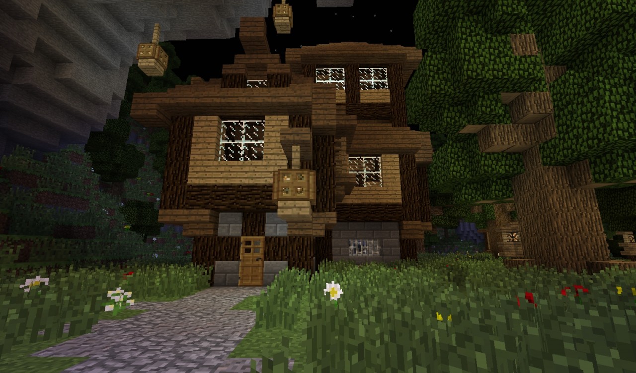 [Elegor]Elven tree village V:4 Minecraft Map