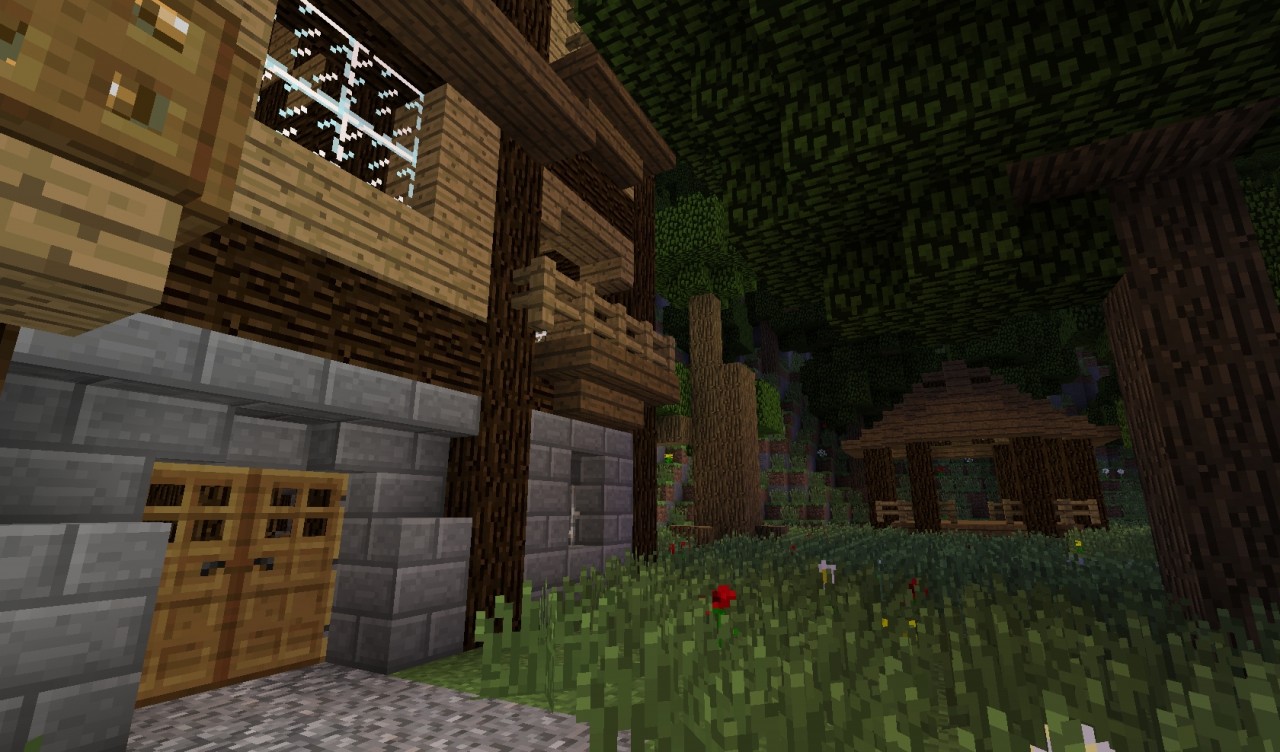 [Elegor]Elven tree village V:4 Minecraft Map