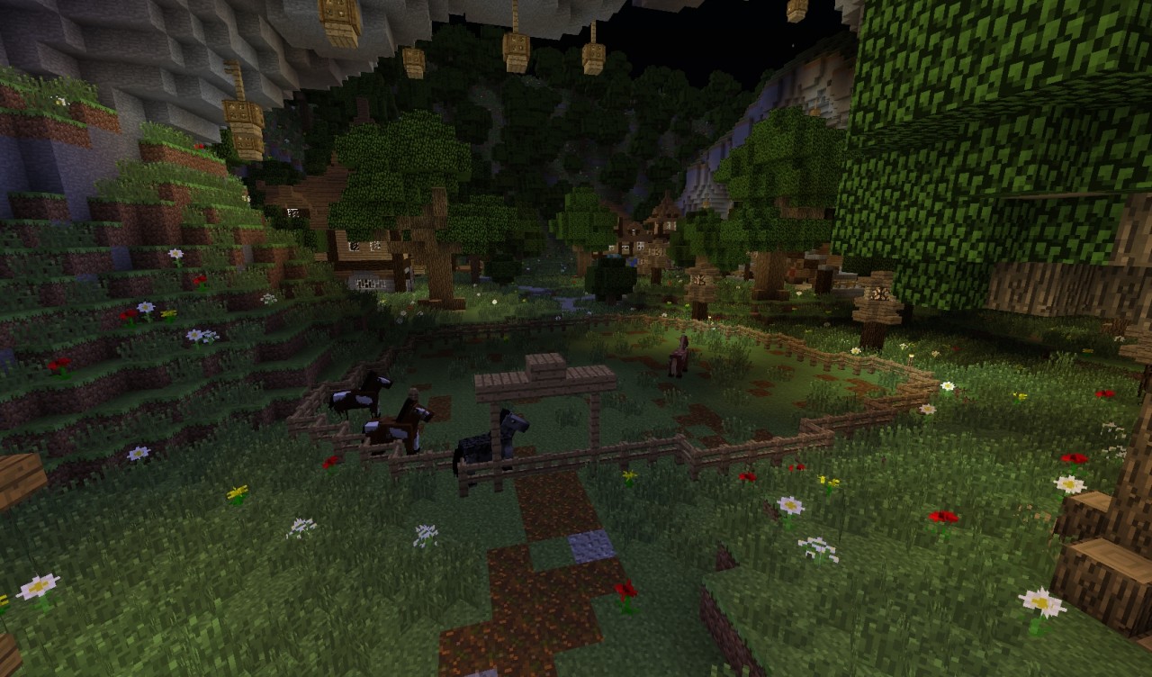 [Elegor]Elven tree village V:4 Minecraft Map