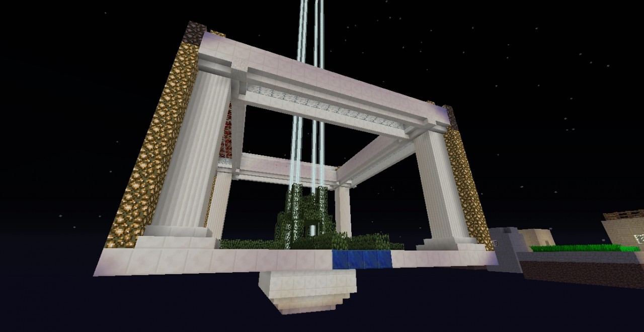 Minecraft 1.8.1 quartz temple Minecraft Project