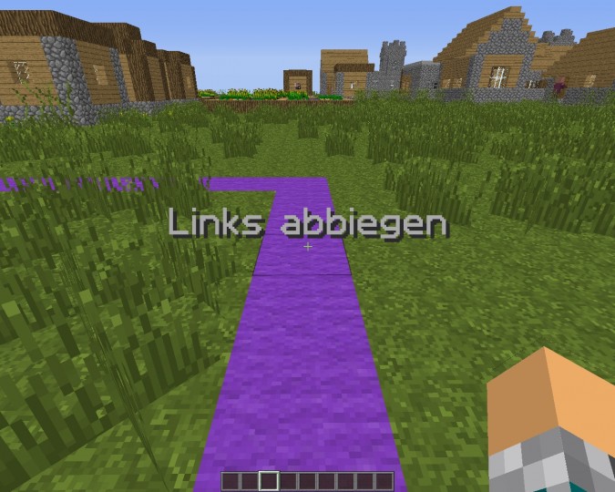 Navigation in Minecraft Minecraft Map