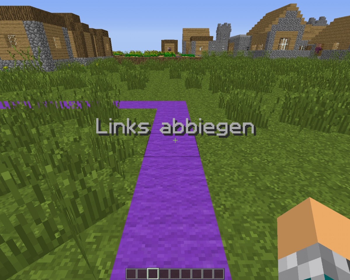 Navigation in Minecraft Minecraft Map