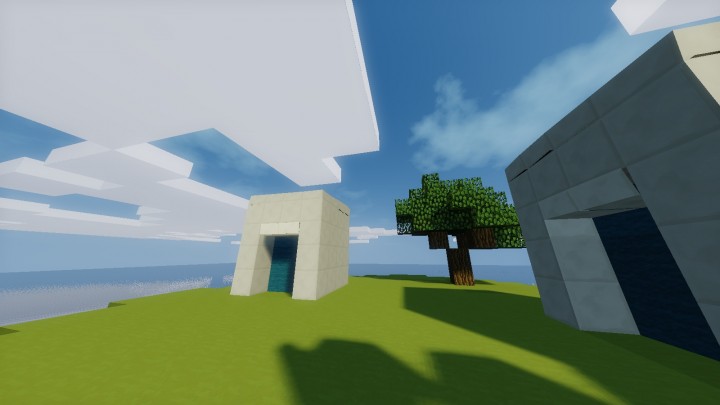 Godus - Grass Huts Minecraft Map