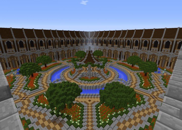 Formal Server Spawn/Hub Minecraft Map