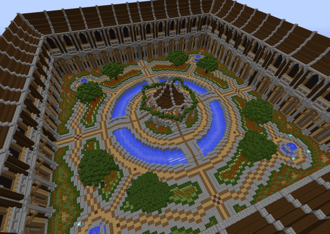 Formal Server Spawn/Hub Minecraft Map