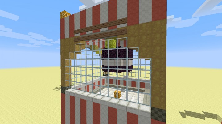 Awesome and Giant Popcorn Machine! Minecraft Project