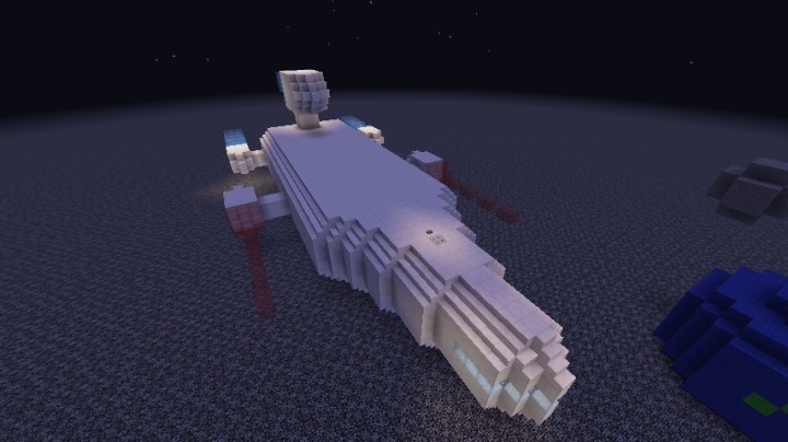 Space battle Minecraft Map