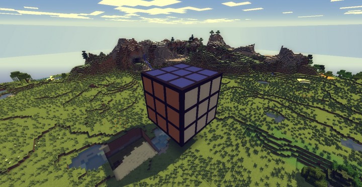 Rubiks Cube Minecraft Map