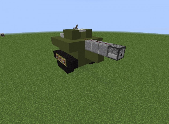 Tank in Minecraft! 1.8+ Minecraft Project
