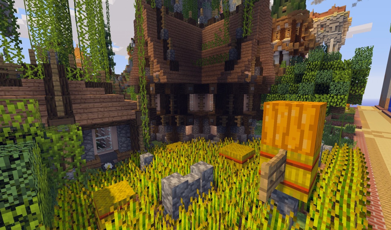 - Steam Punk - [Aprentice Plot] Vadact Creative Server Minecraft Map