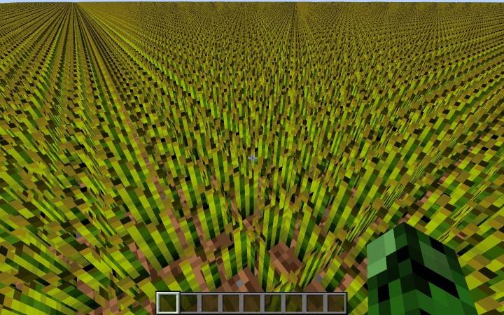 Giant Wheat Field Minecraft Map