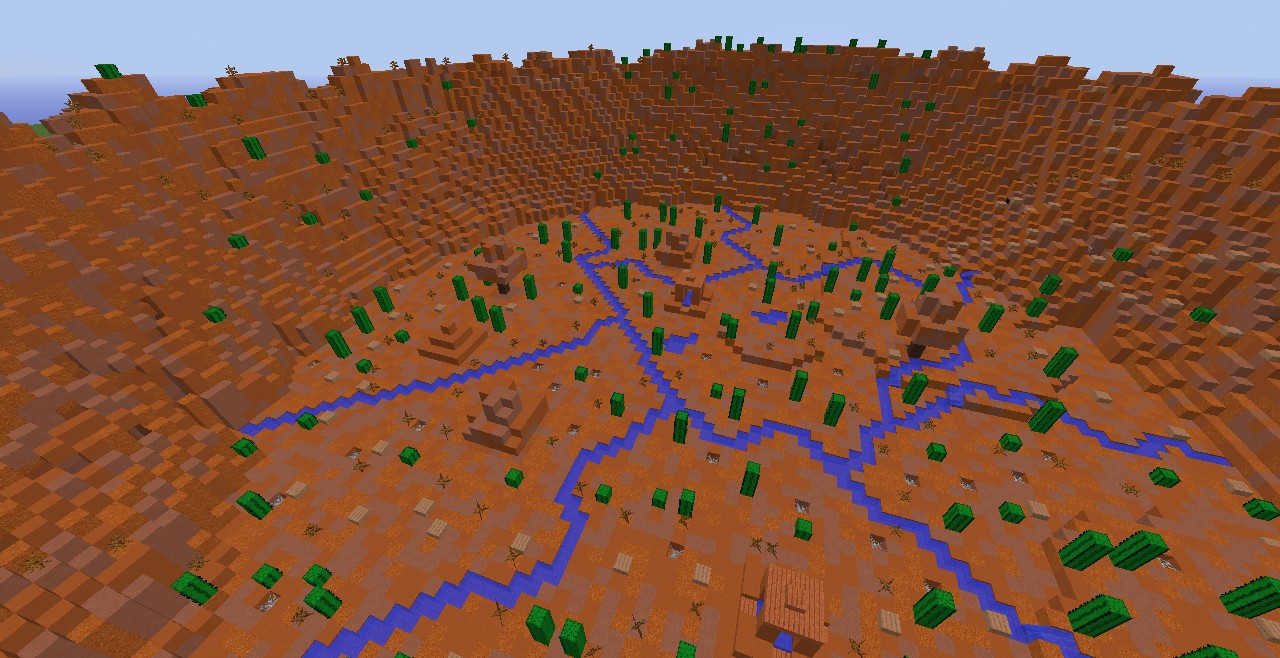 Desert Arena Minecraft Map