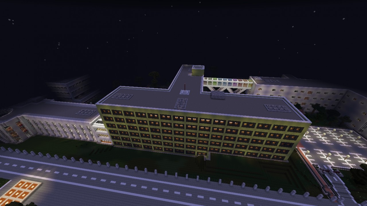 HOSPITAL (fully equipped) Minecraft Map