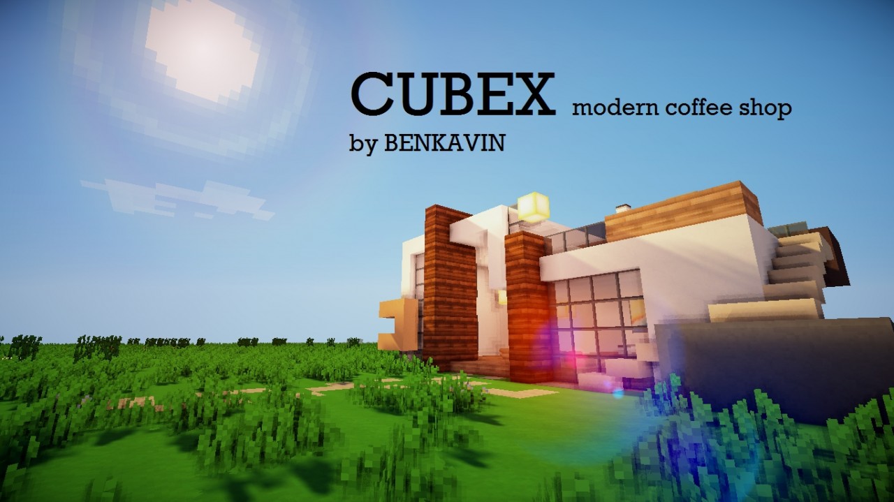 CUBEX | MODERN COFFEE SHOP Minecraft Map