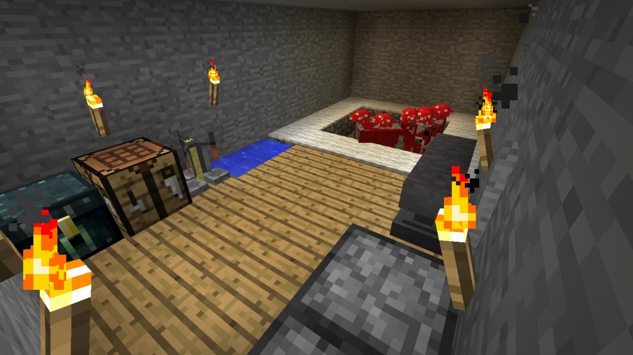 Minecraft Complete the Monument: The Caverns Minecraft Map