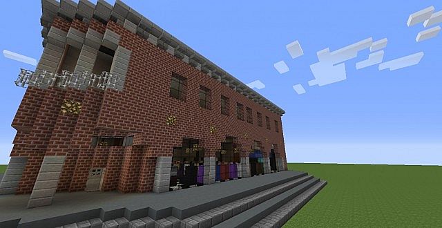 Flynn's Arcade From Tron Minecraft Map