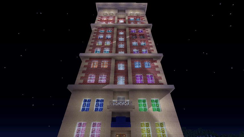 Fix-It Felix Jr. Building Minecraft Map