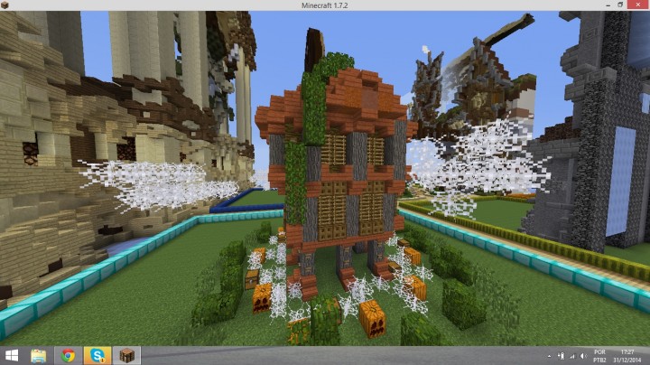 Summer House - Build Battle #1 Minecraft Map