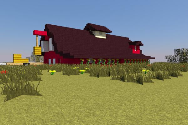 American styled barn Minecraft Map
