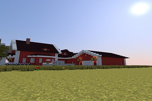 American styled house Minecraft Map