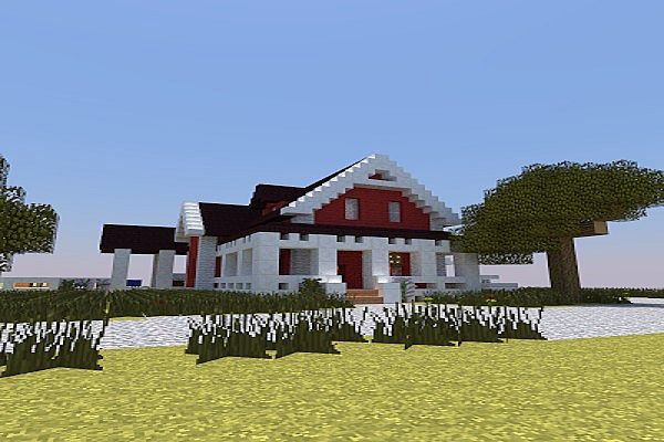American styled house Minecraft Map