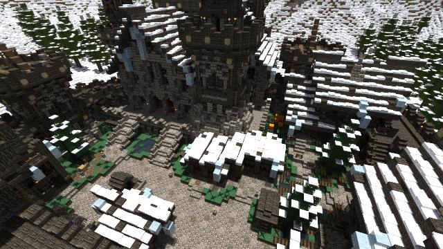 Servina Snowvalley & Castle (Winterspecial) Minecraft Map