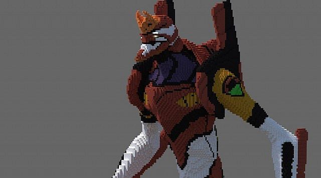 EVA02 - Evangelion Minecraft Map