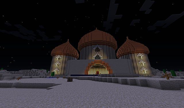 Desert Palace Minecraft Map