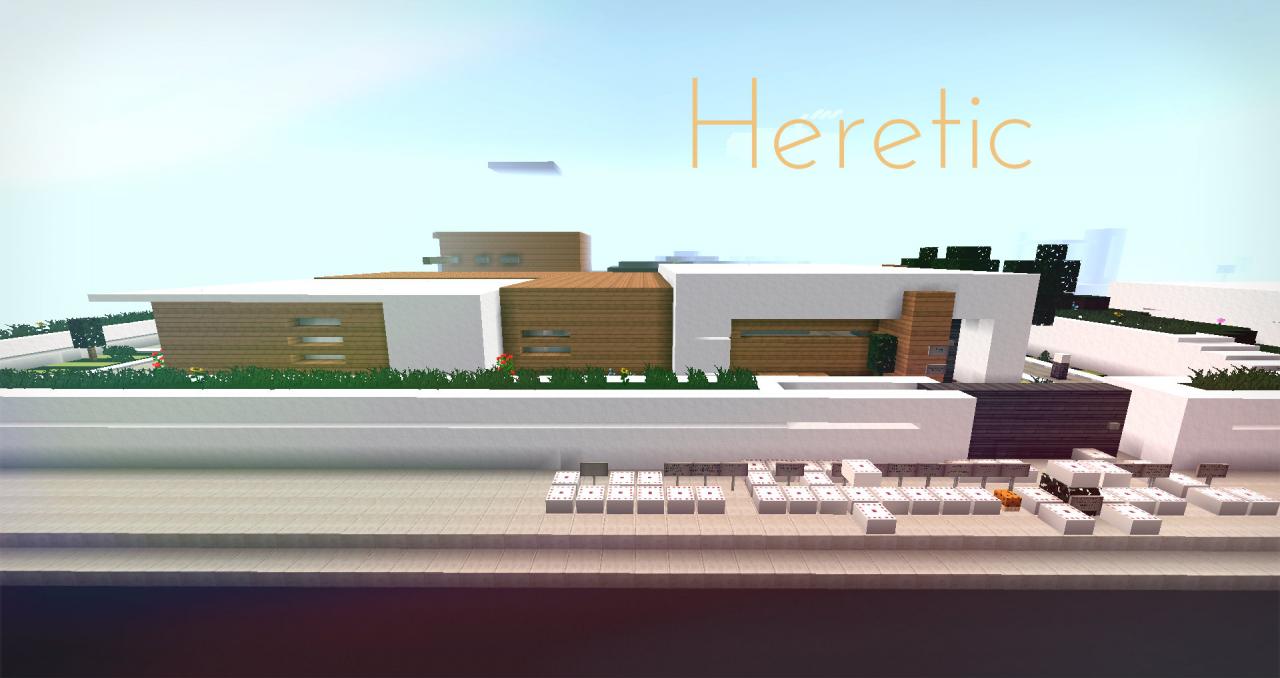 Heretic - Ultramodern House Minecraft Map