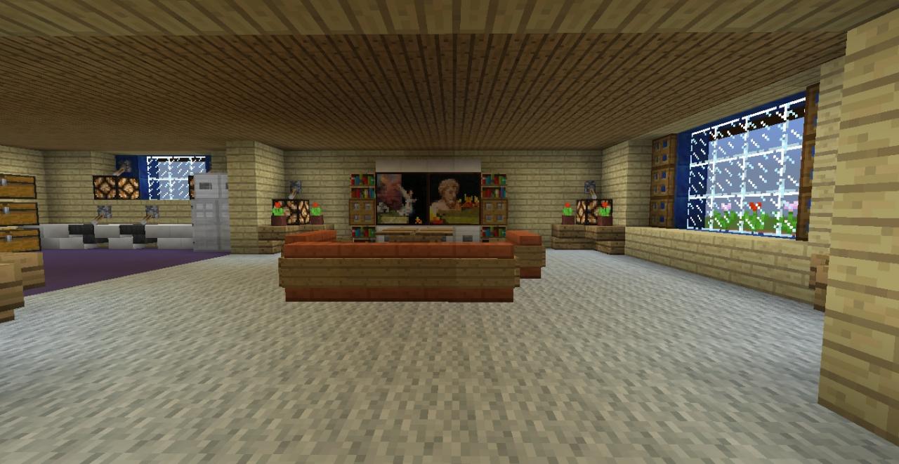 Large House [Real Life Schematic Series] Minecraft Map