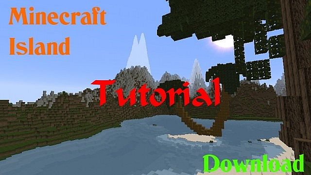 Minecraft Island tutorial! (WorldPainter)
