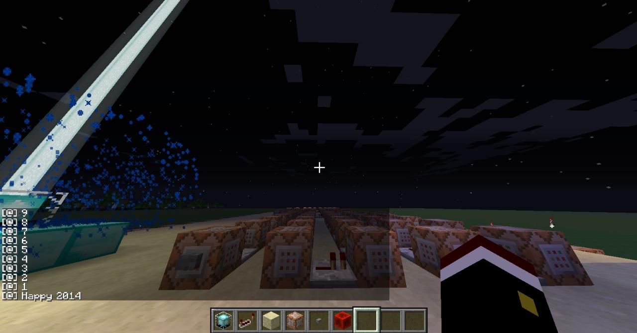 Ultimate New Year Redstone Device Minecraft Map