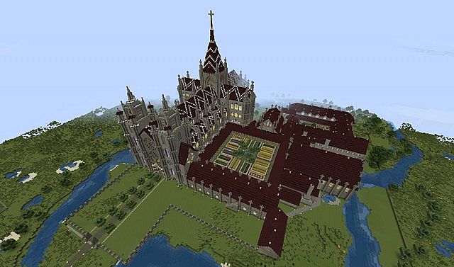 Medieval Abbey Minecraft Map