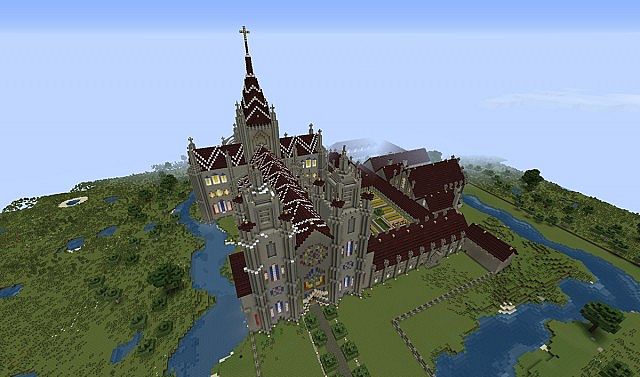 Medieval Abbey Minecraft Map