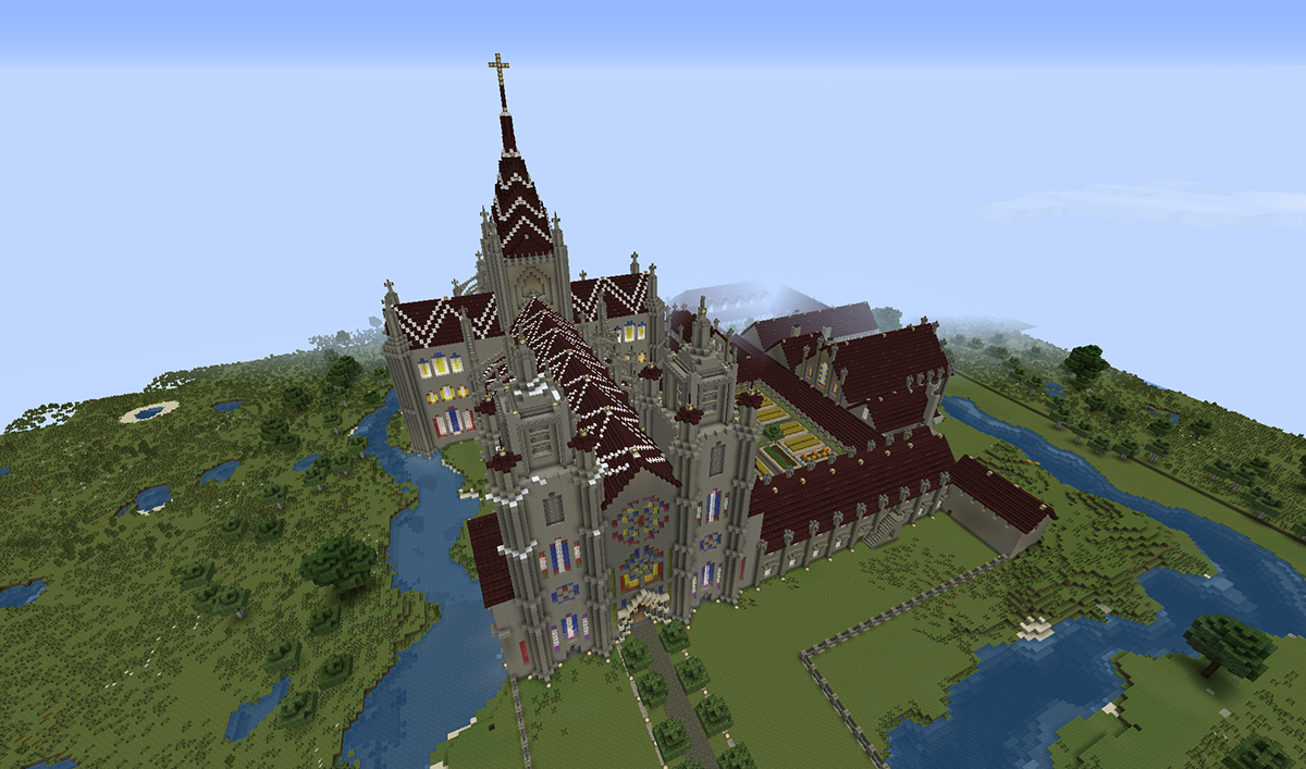 Medieval Abbey Minecraft Map