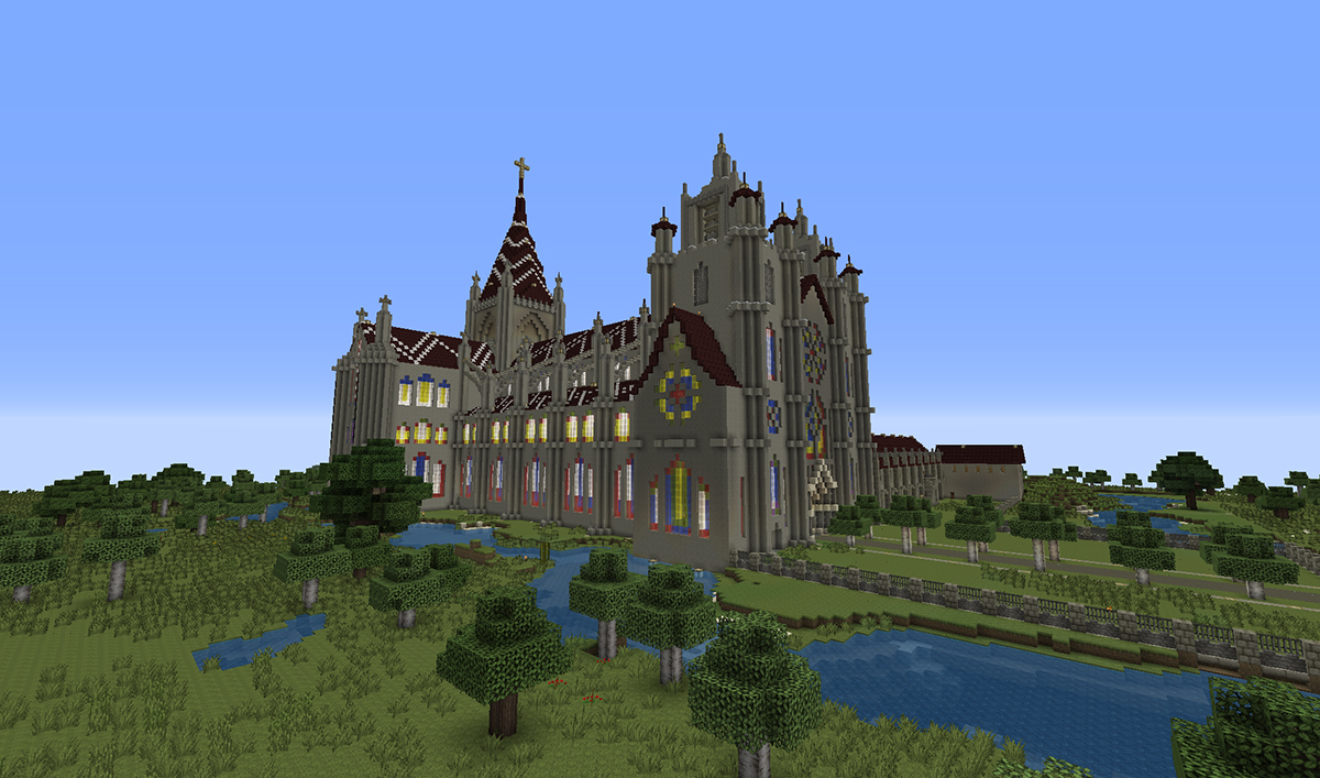 Medieval Abbey Minecraft Map