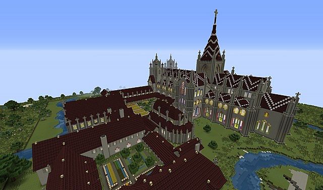 Medieval Abbey Minecraft Map