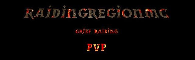 Raiding Region MC Minecraft Server