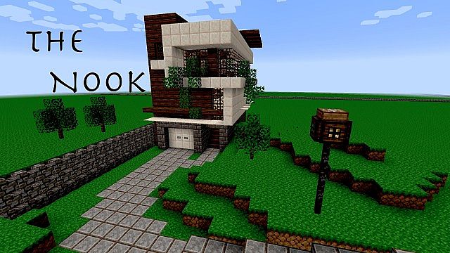 Modern House "The Nook" Minecraft Map