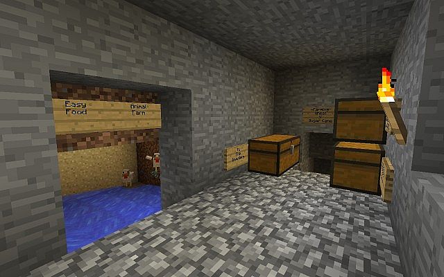 Beginner Easy-Start Survival Minecraft Map