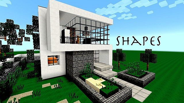 Modern House "Shapes" Minecraft Map